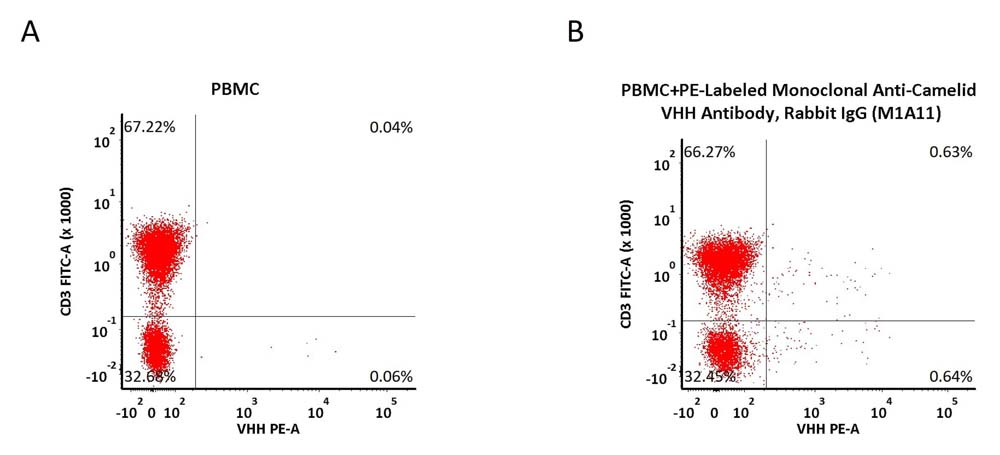 PE-Labeled Monoclonal Anti-Camelid VHH Antibody, Rabbit IgG (M1A11) (0. ...