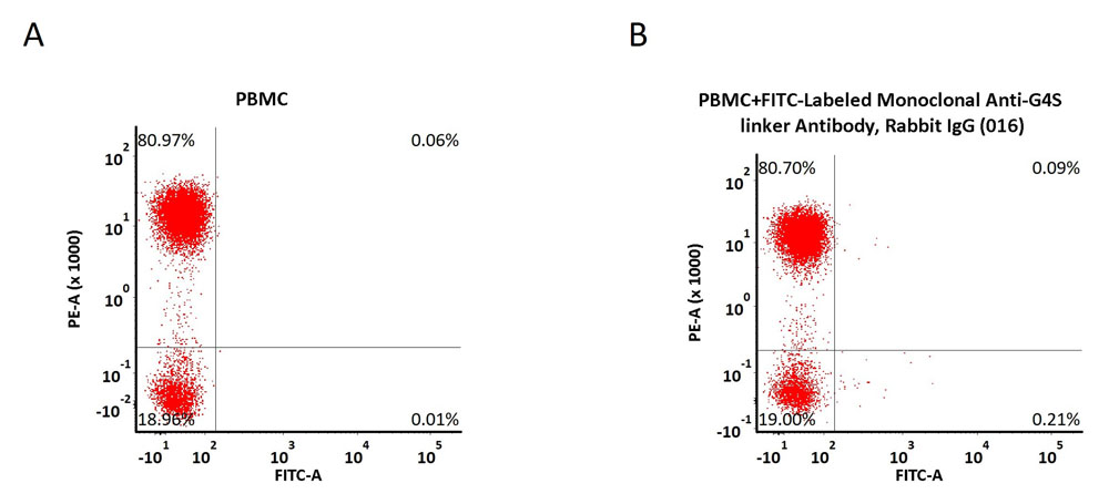 FITC-Labeled Monoclonal Anti-G4S linker Antibody, Rabbit IgG (016) (0. ...