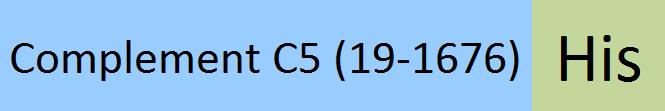 Complement C5 | ACROBiosystems